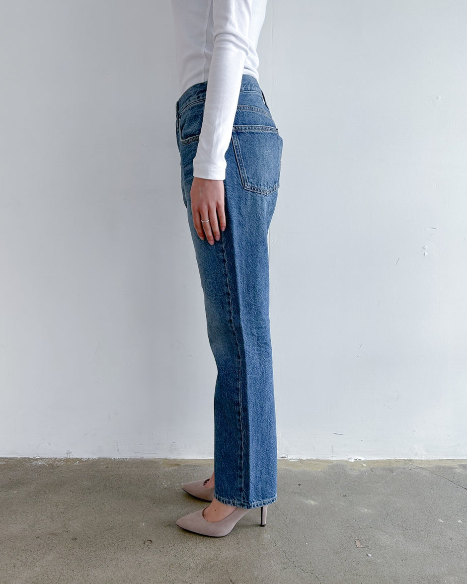 【WR by wheir】ストレートジーンズ